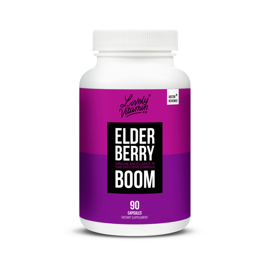 Elderberry Boom - Lively Vitamin Co. | Best Elderberry Supplement