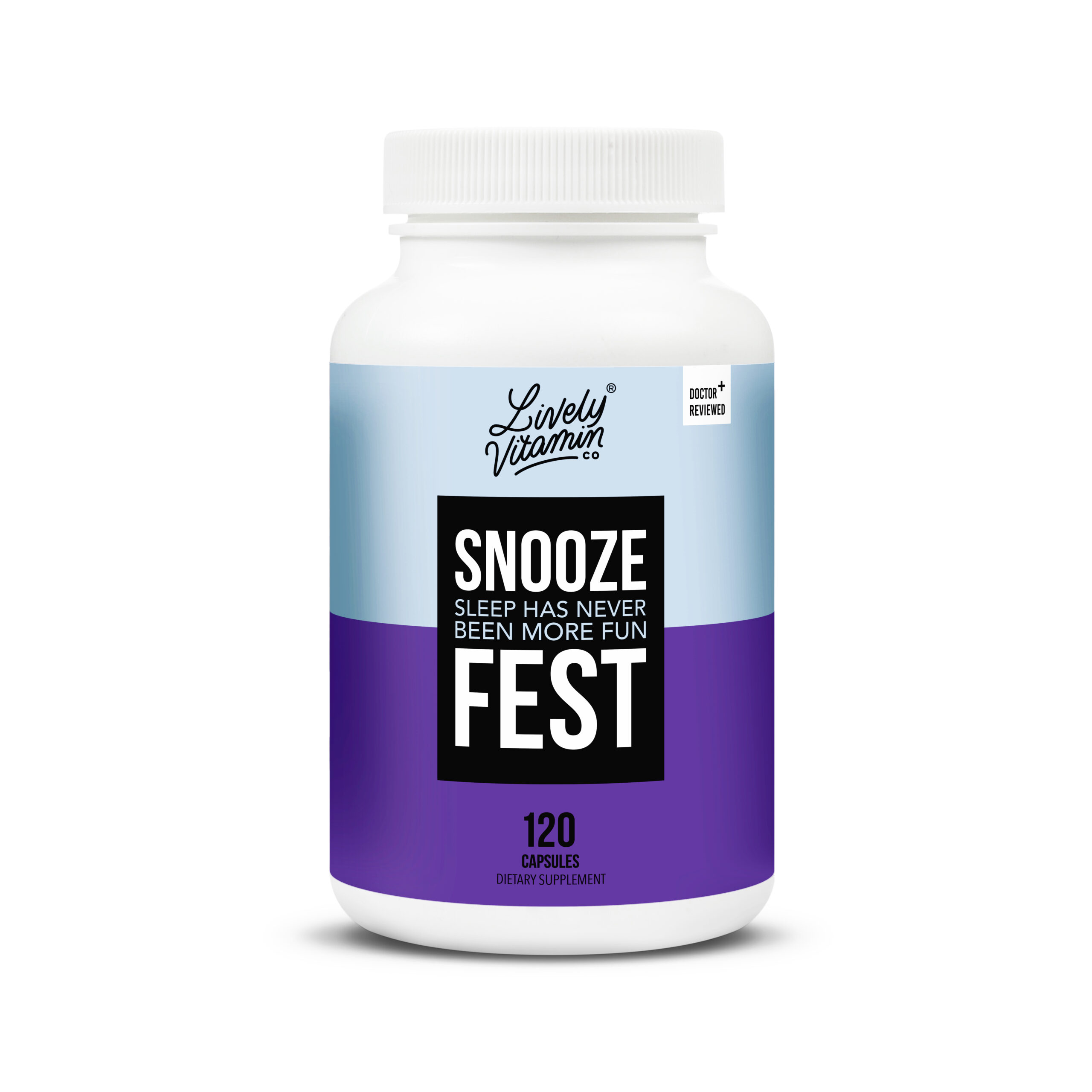 Snooze Fest - Lively Vitamin Co. | Best Sleep Supplement for Nightly Zzz's